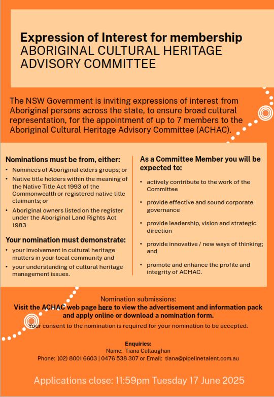 ACHAC - EOI | Blue Mountains City Council First Nations Community ...